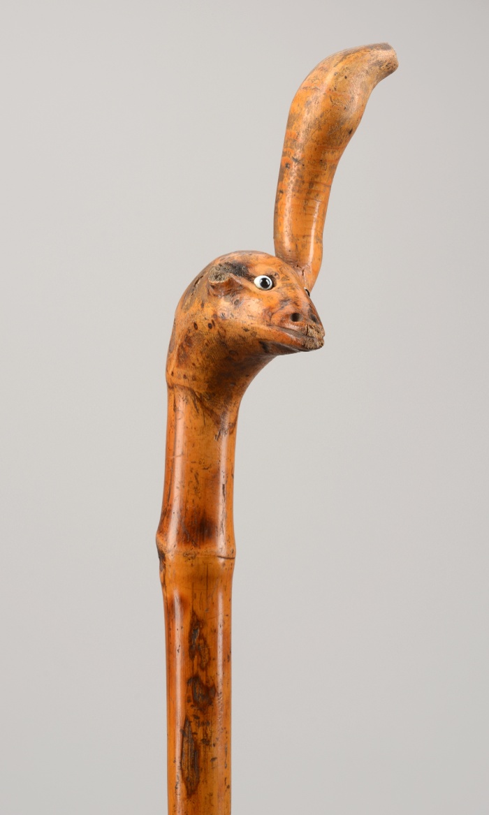 South African Animal Head Staff. Natural Ethnographic Object? | Museum ...