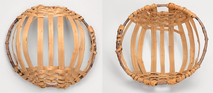 Split-Wood Basket from Szendrőlád | Museum of Ethnography