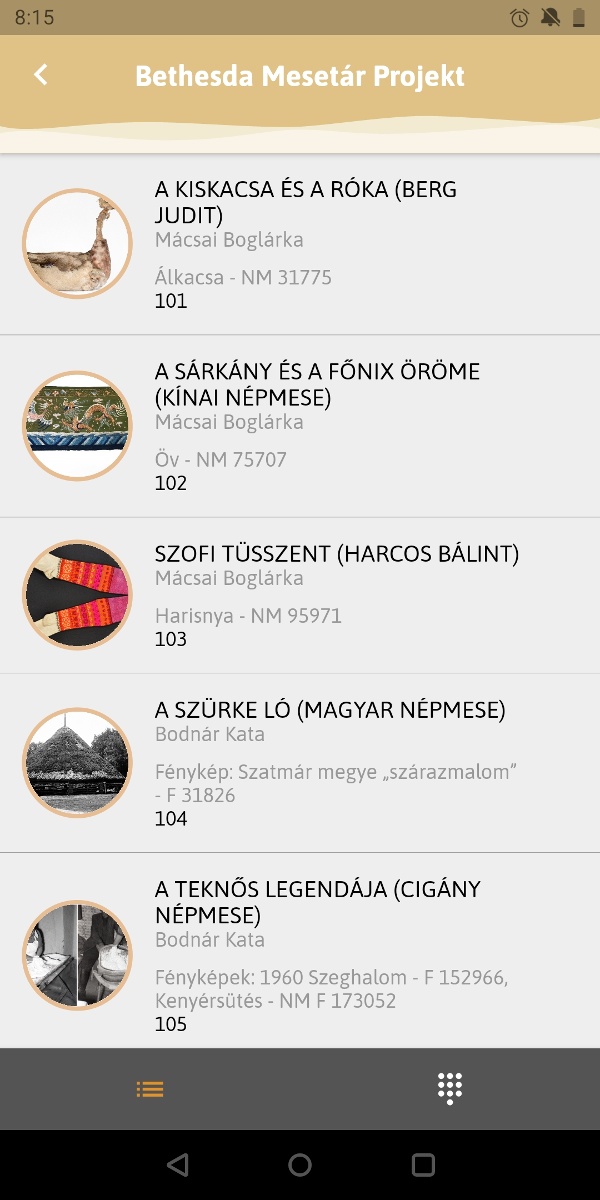 Elindult a Bethesda meseprojekt | Néprajzi Múzeum