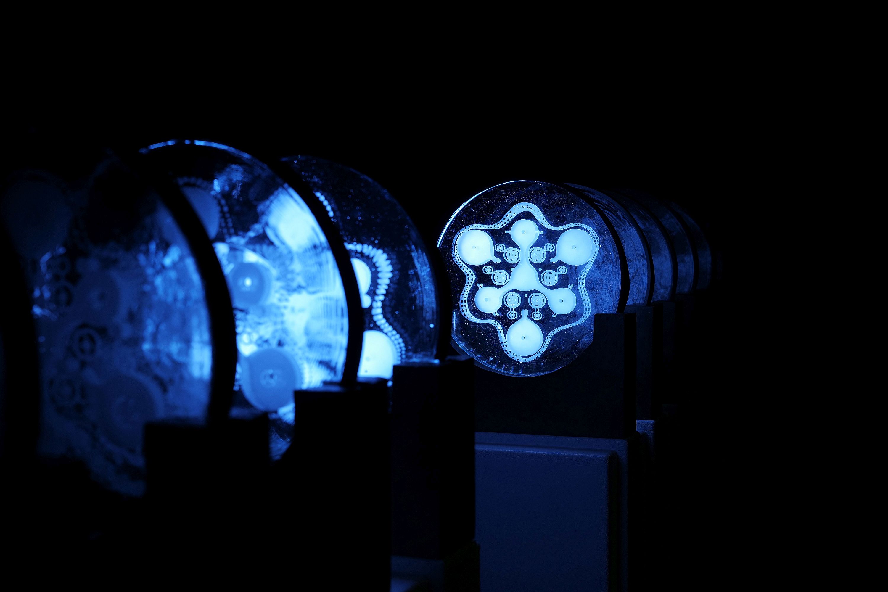 Transfuse fényinstalláció | Néprajzi Múzeum